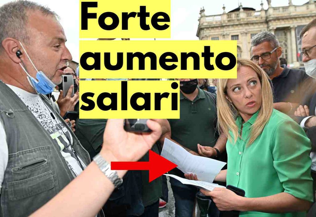 Aumento salari per tutti, Meloni "salari bassi enorme problema" pioggia ...